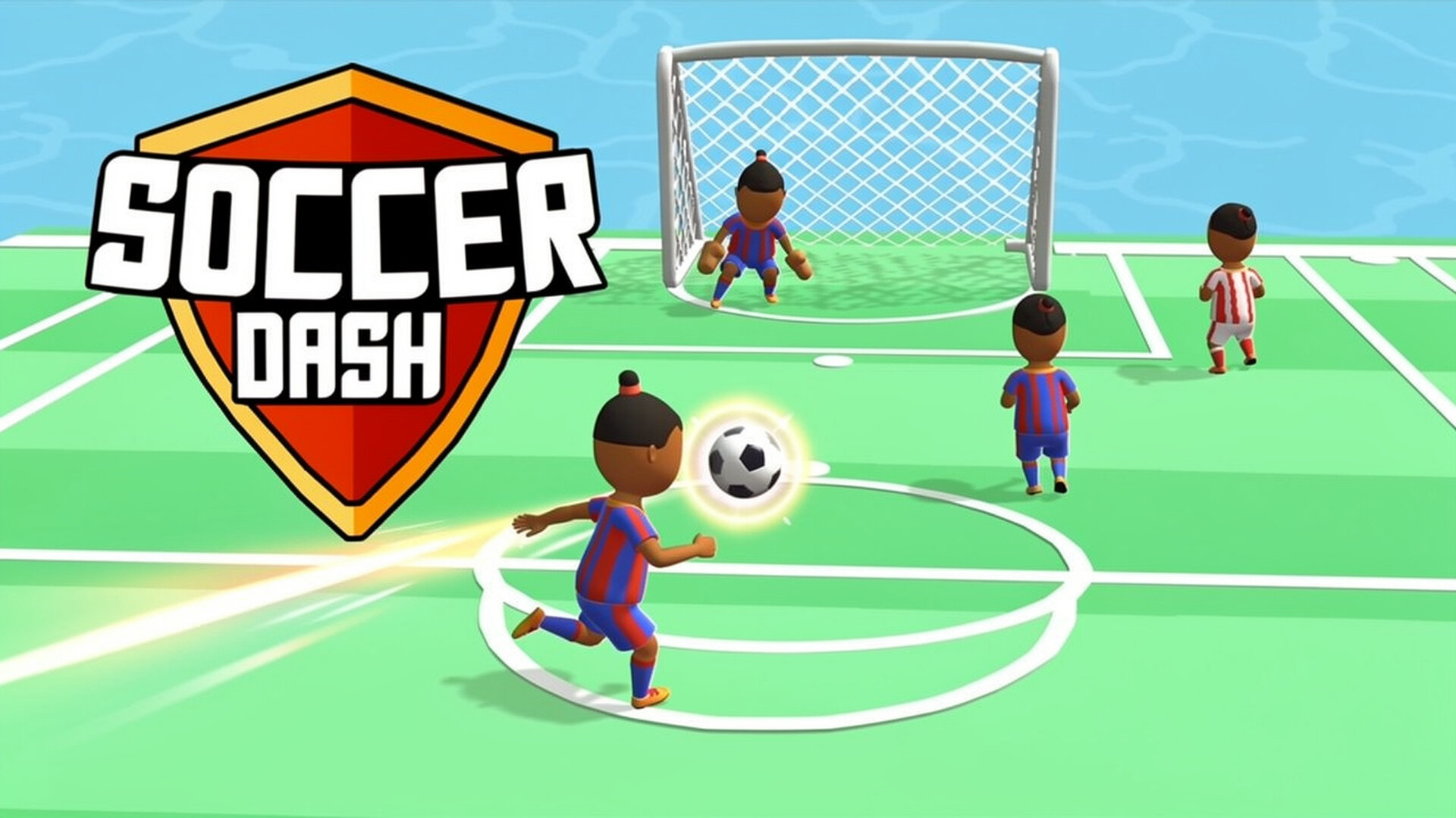 Soccer Dash ⚽ Play Free Online | Unblocked Physics Puzzle